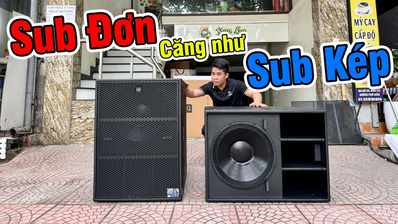 Sup Bass 50 DB PH118S New 2024 Chuyên Sự Kiện , Phòng Hát ... - YouTube