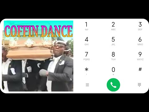 Coffin music in dialpad keys | Astronomia | Funeral dance | viral meme