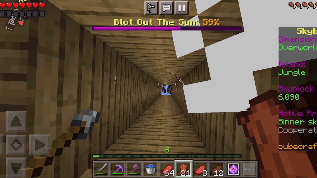 Minecraft Cows Dying From Fall Damage no Quality prt.2 - YouTube