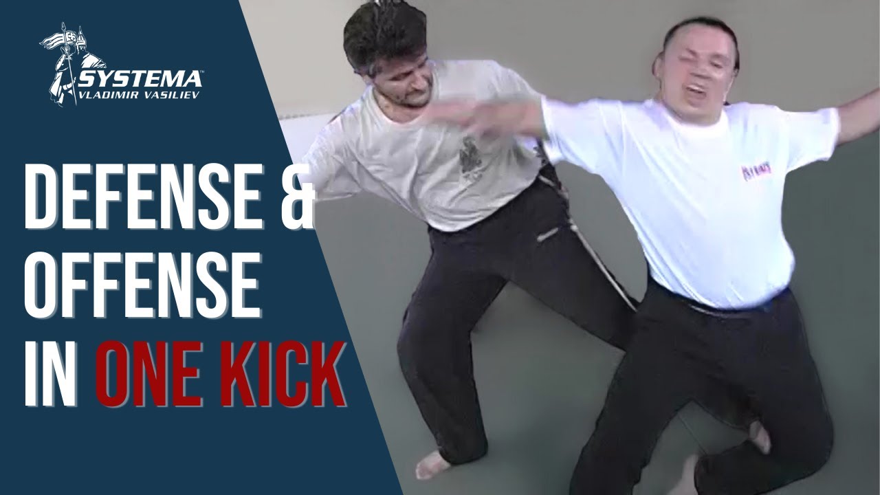 Defense & Offense in One Kick - YouTube