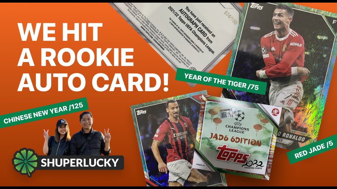 Topps 2022 UEFA Jade Edition! We hit a rookie auto on our 2nd attempt ...