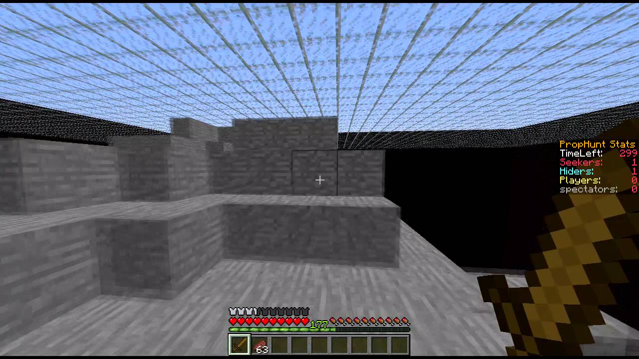 MINECRAFT PROP HUNT PLUGIN + OUR BUILDS - YouTube