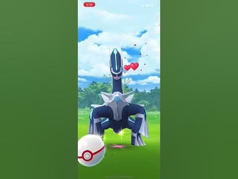 Catching dialga - YouTube