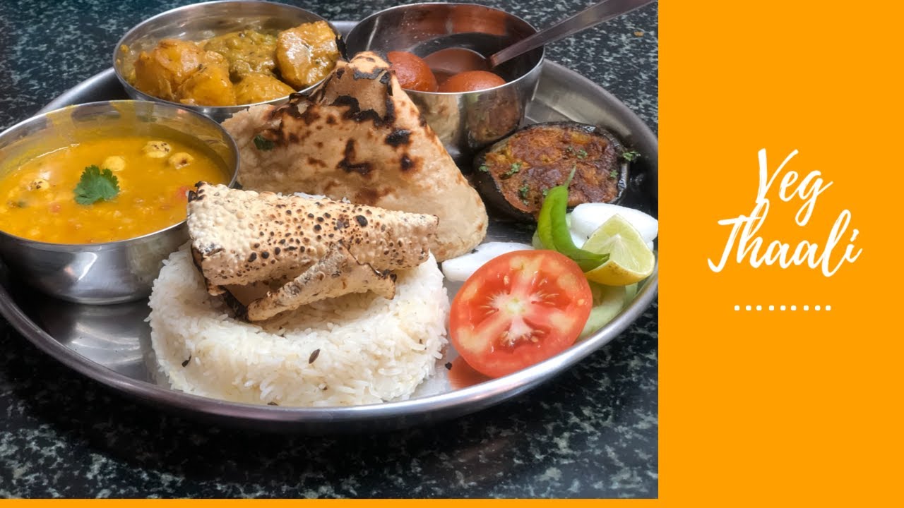 Under 60 min. Indian Thaali Guest menu for lunch/Dinner #StayHome cook ...