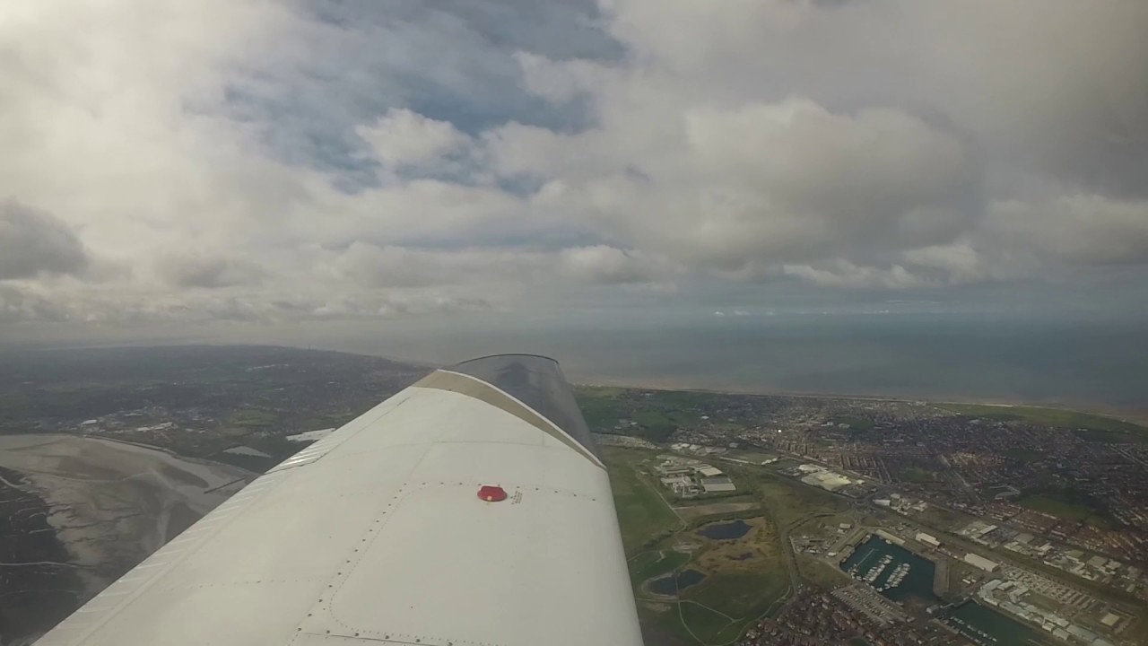 Blackpool Local Flying Area Bimble, April 2017, ATC, GBORL, Piper ...