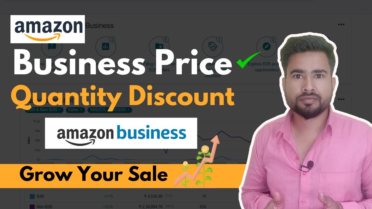 How to Set Business Price & Quantity Discounts on Your Amazon Listing 📢 ...