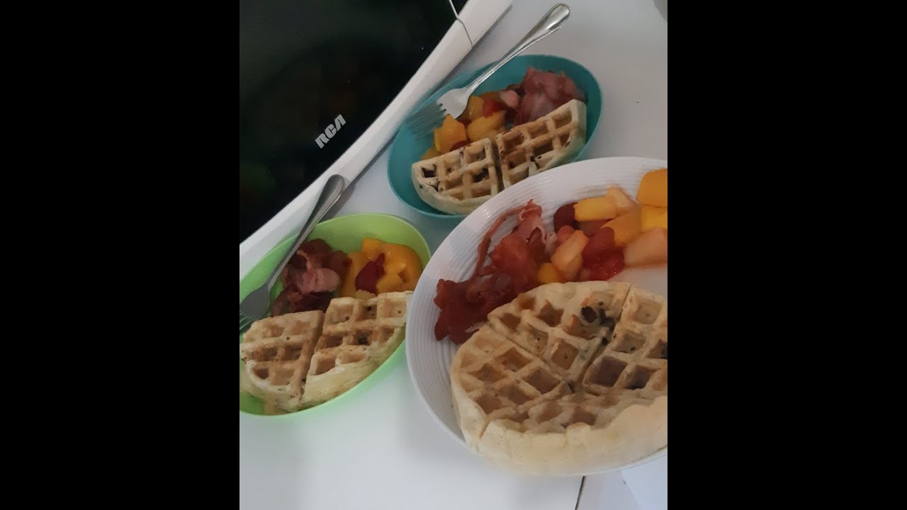 Budget breakfast as a low income momma - YouTube