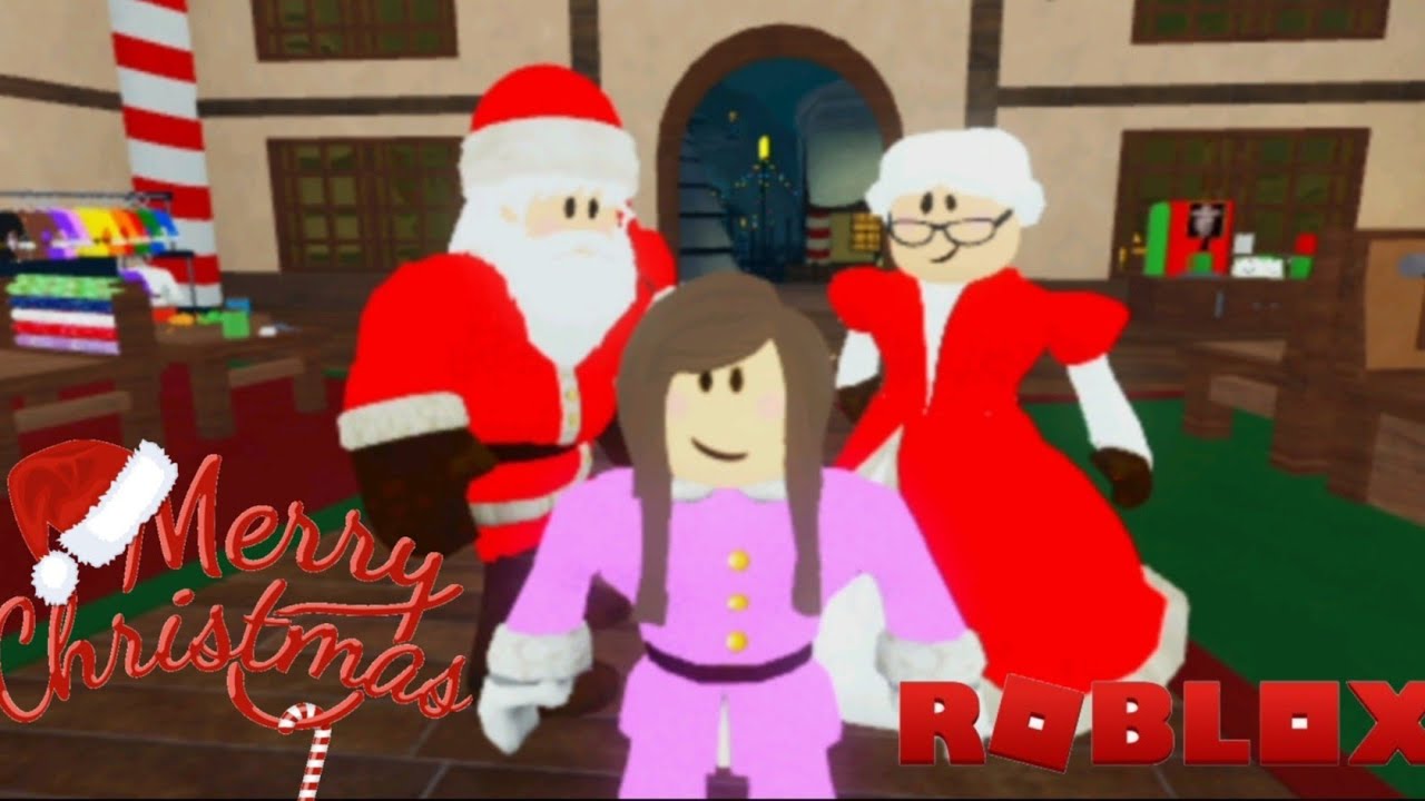 Les lutins prépares les cadeaux de noël sur roblox. - YouTube