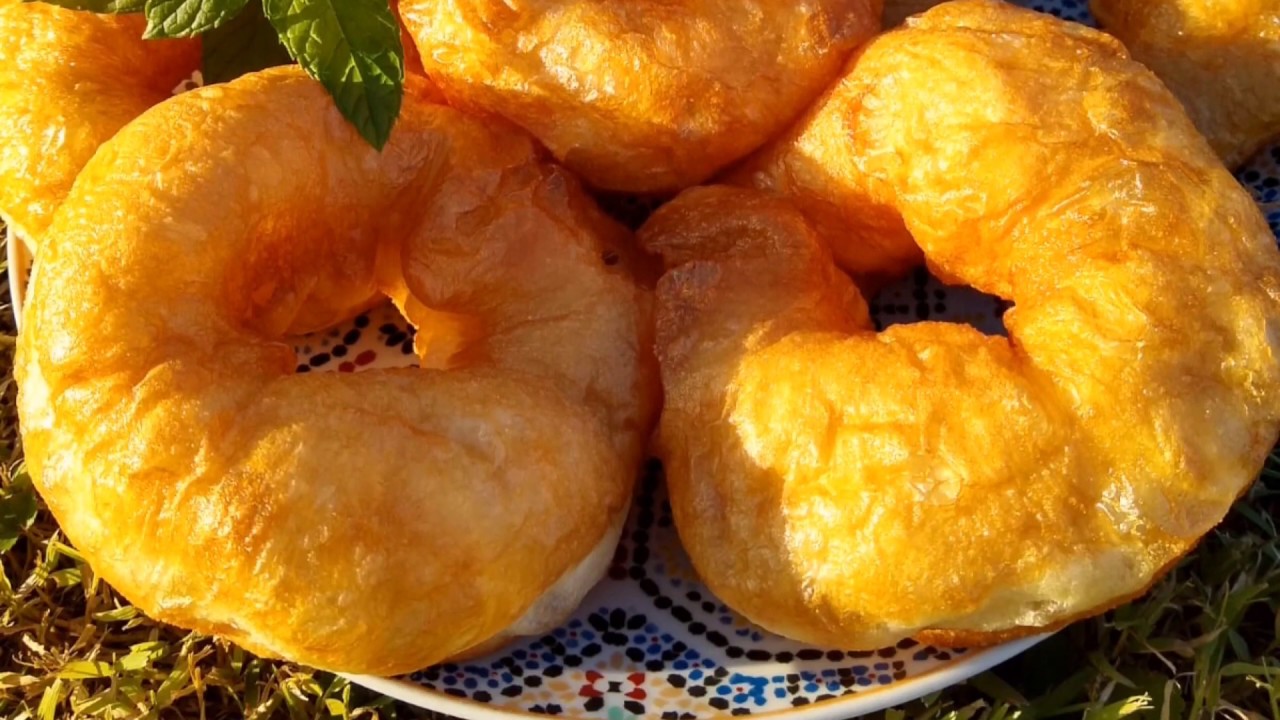 Moroccan Sponge Donuts شفنج مغربي ناجح مقرمش بلا دليك وبلا عجانة احسن ...
