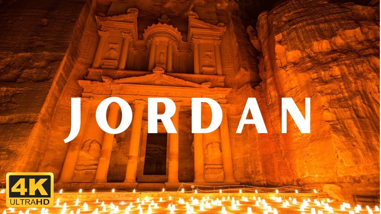 Scenic View Of Beautiful Jordan [ 4k ] UHD HDR 60fps Travel Amman ...