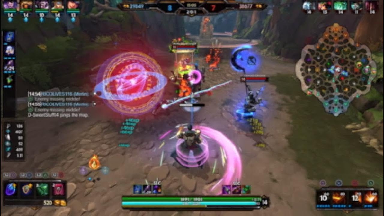 Smite Gold Rank Conquest Merlin Mid Gameplay- 10 Kills 46 Thousand ...