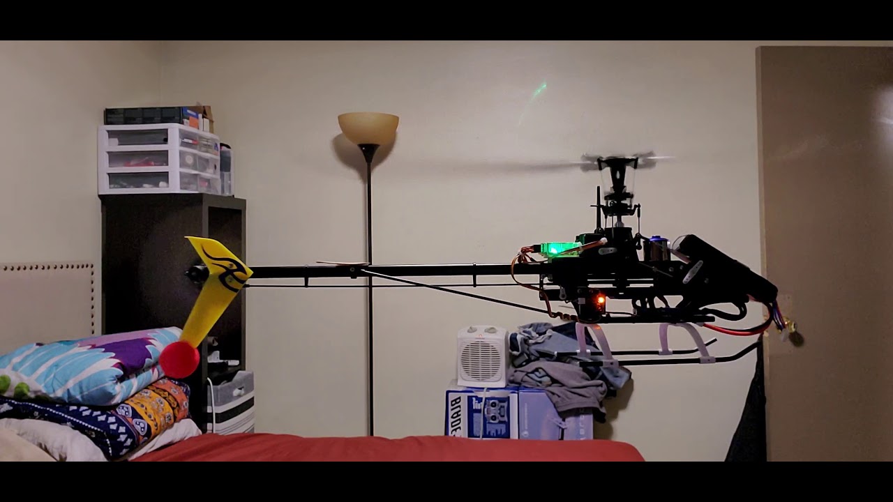 Blade 400 FBL_With Mini-KBar flybarless System. Excellent cheap Choice ...