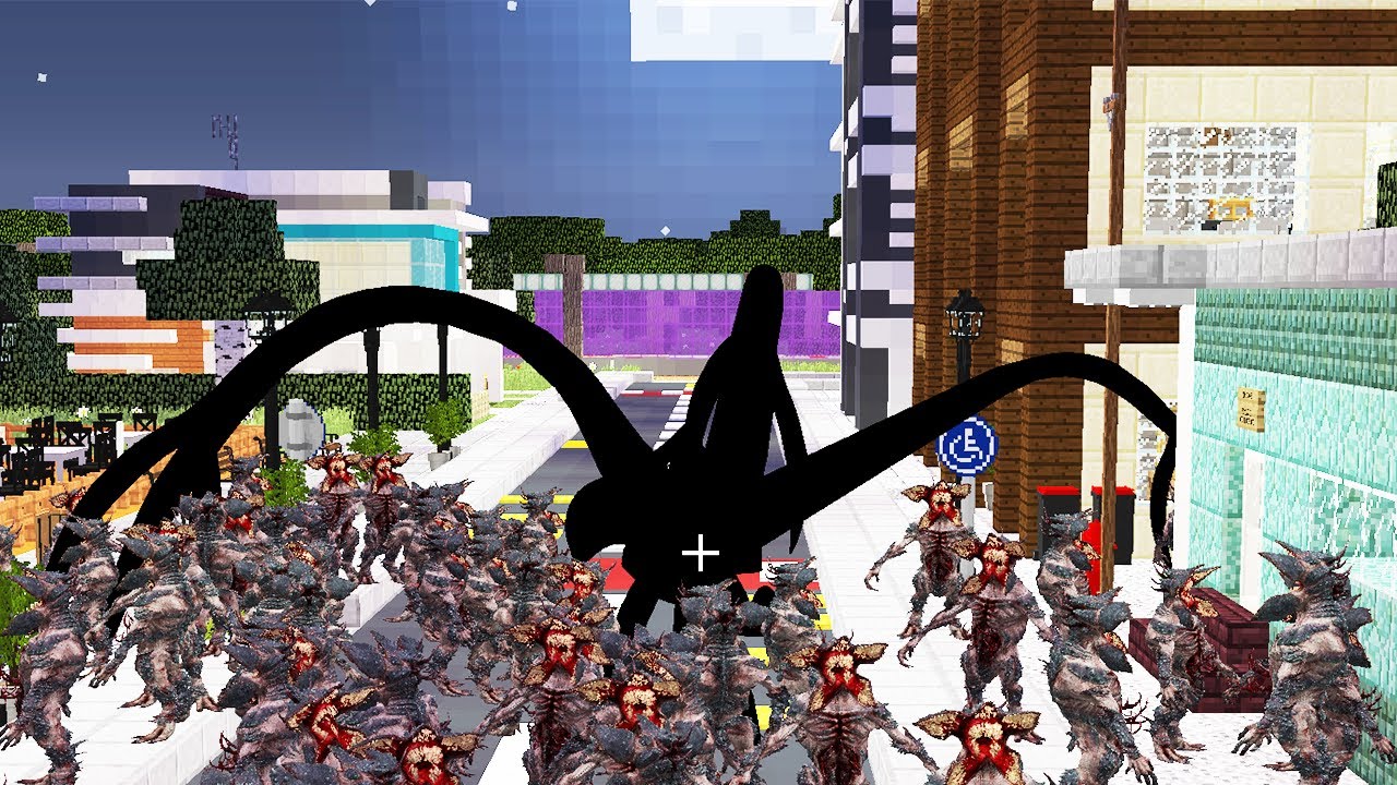 REAL MIND FLAYER and DEMOGORGON Minecraft Stranger Things - YouTube