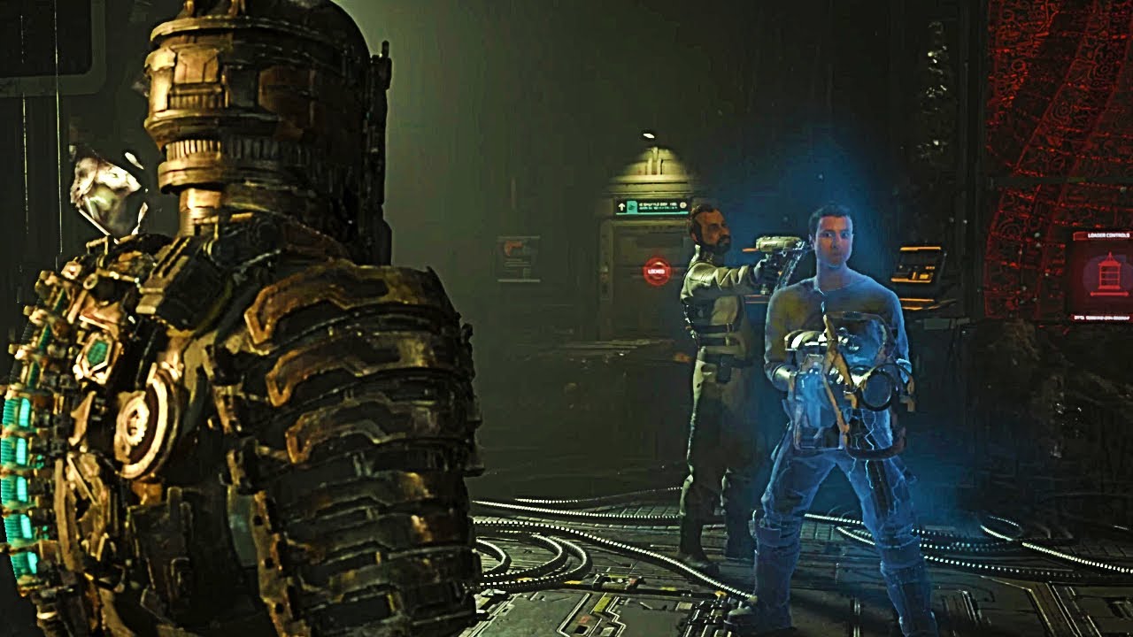 Dr Mercer Freezes and Shoots Jacob Scene DEAD SPACE Remake 2023 PS5 ...