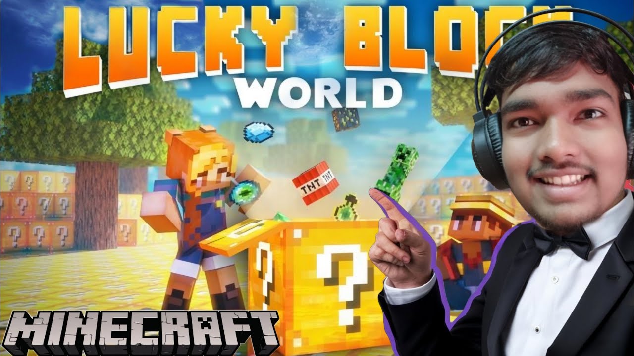 LUCKY BLOCK TAKES OVER MINECRAFT! - YouTube