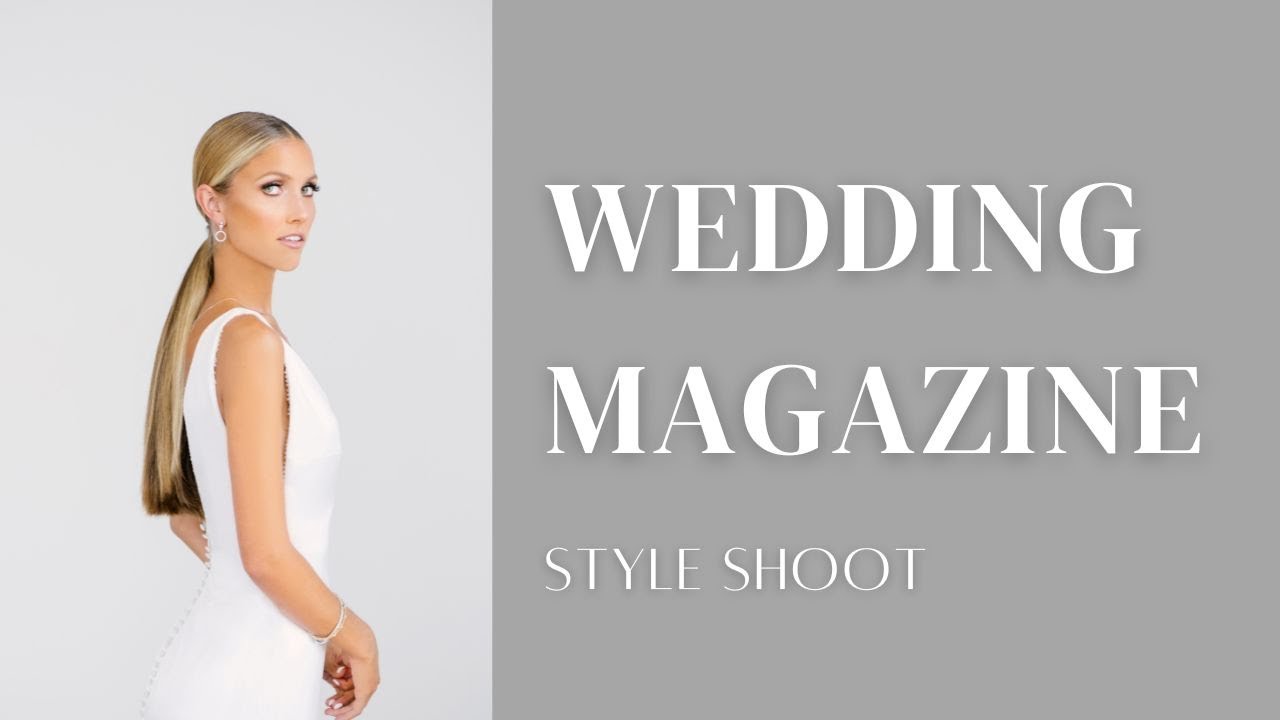 Wedding Magazine Style Shoot #Torontowedding #styleshoot #Wedluxe #토론토 ...