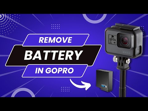 How to Remove Battery from GoPro Hero 7 - YouTube