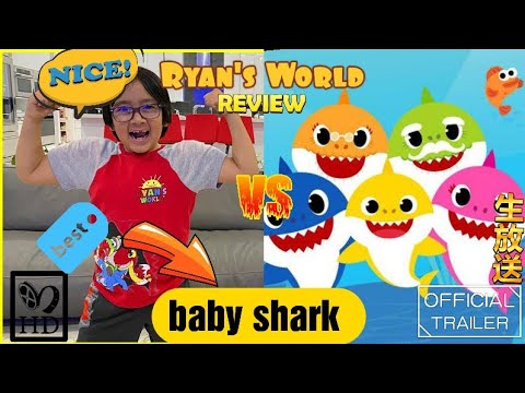 Ryan's World - sings baby shark vidavatar style - YouTube