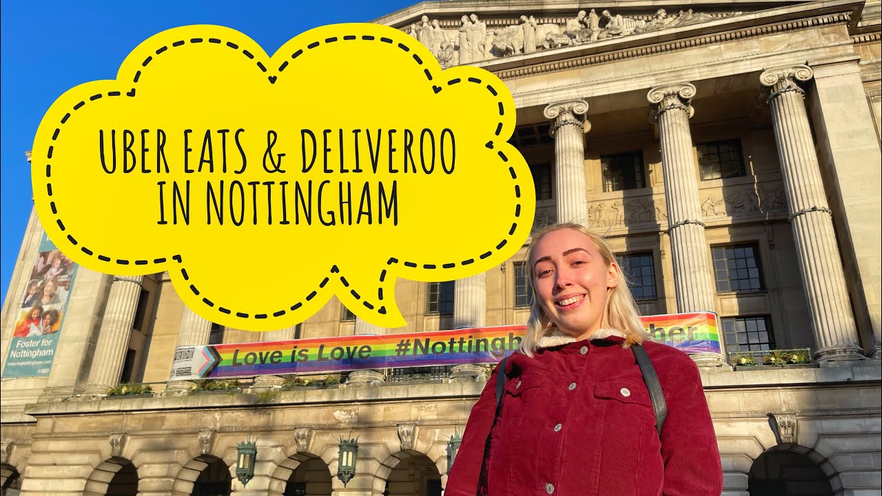 Uber Eats, Deliveroo & Beelivery in NOTTINGHAM + Deliveroo Event! - YouTube