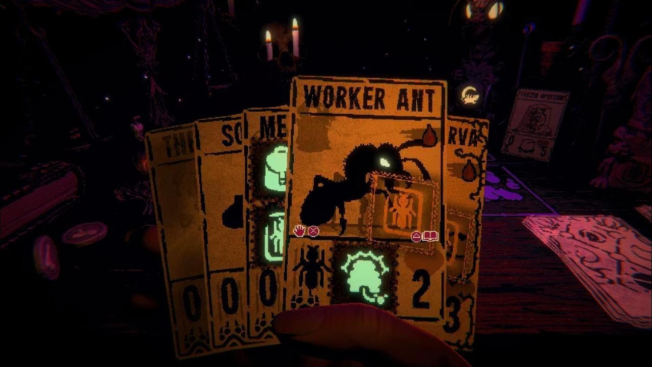 Inscryption 1 turn 1 shot moon - YouTube