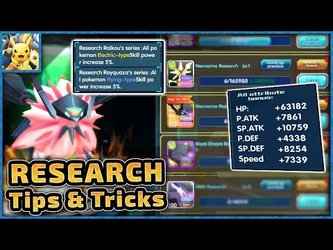 Pokémon Research Explained & Tips - Pokeland Legends - YouTube