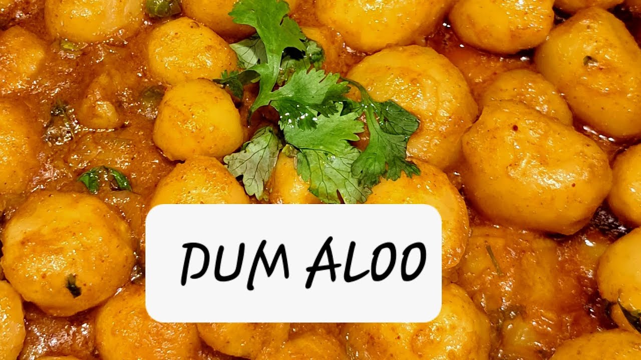 EASY ALOOr DUM RECIPE || ALOOr DUM made with easy ingredients || DUM ...