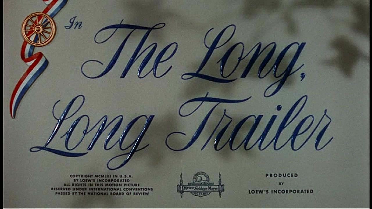 "The Long, Long Trailer" - Opening Scene - 1954 - Lucille Ball / Desi ...