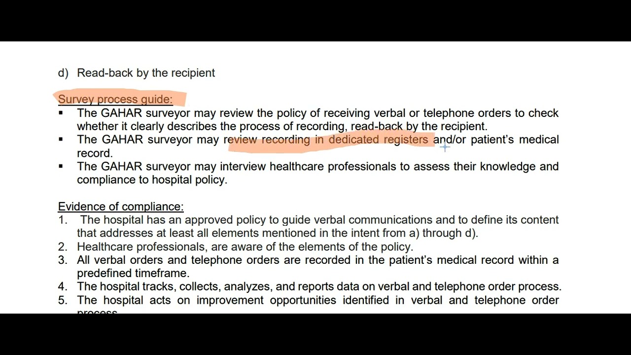 Effective Communication - Part 5 - GAHAR Standards (2) - YouTube