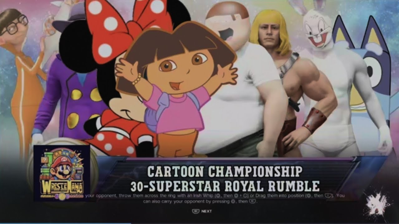 The Cartoon Royal Rumble - YouTube