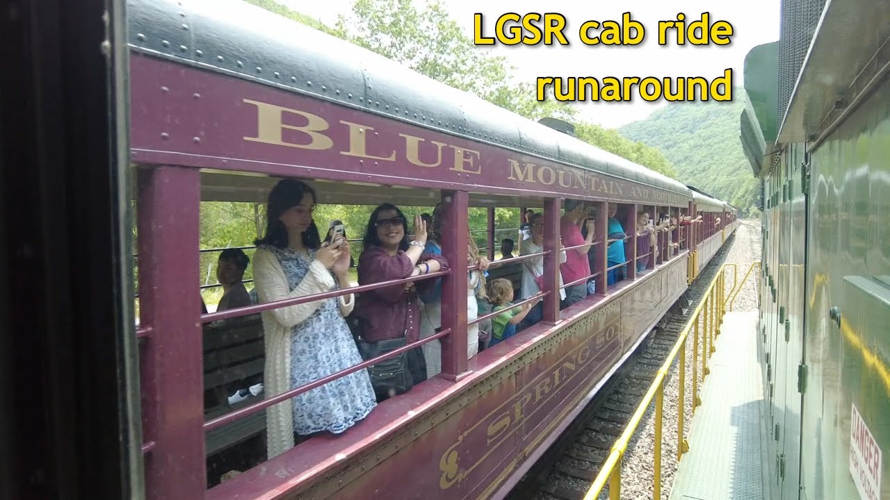 LGSR runaround viewed from the cab of diesel #2013 - YouTube