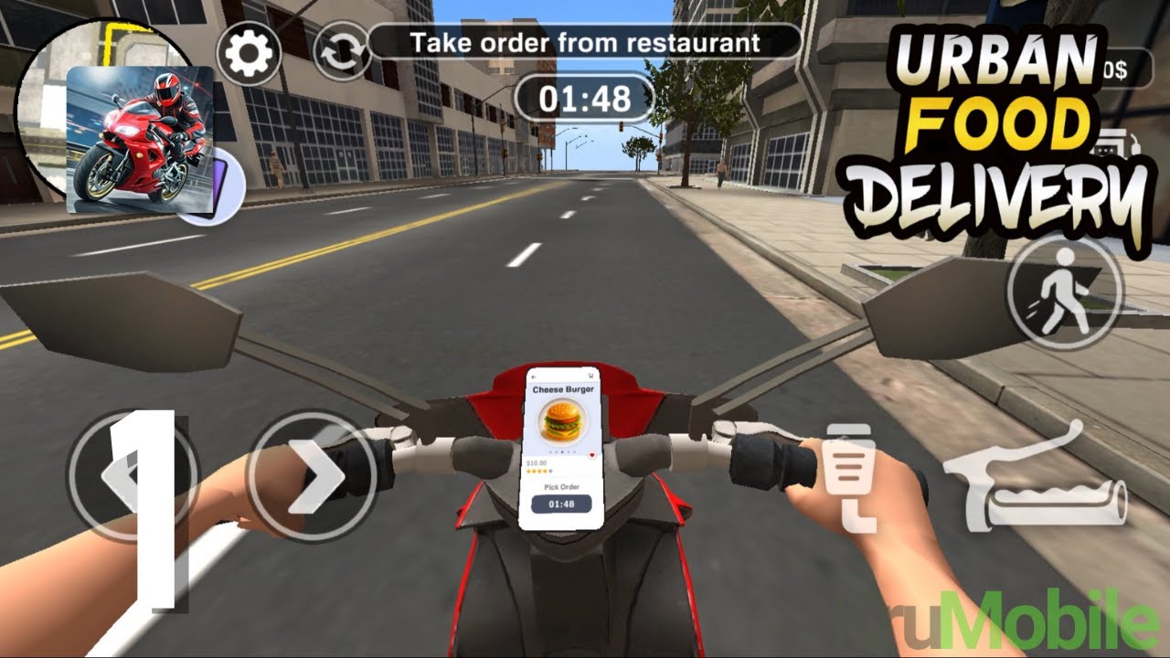 Urban Food Delivery Game - Gameplay Walkthrough Part 1 (Android, IOS ...
