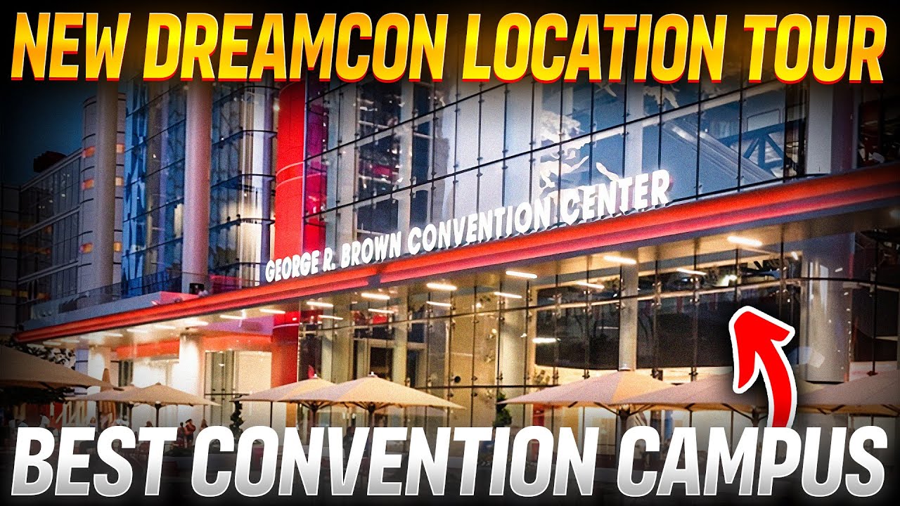 RDC Got The BIGGEST And BEST Convention Center In TEXAS | New Dreamcon ...