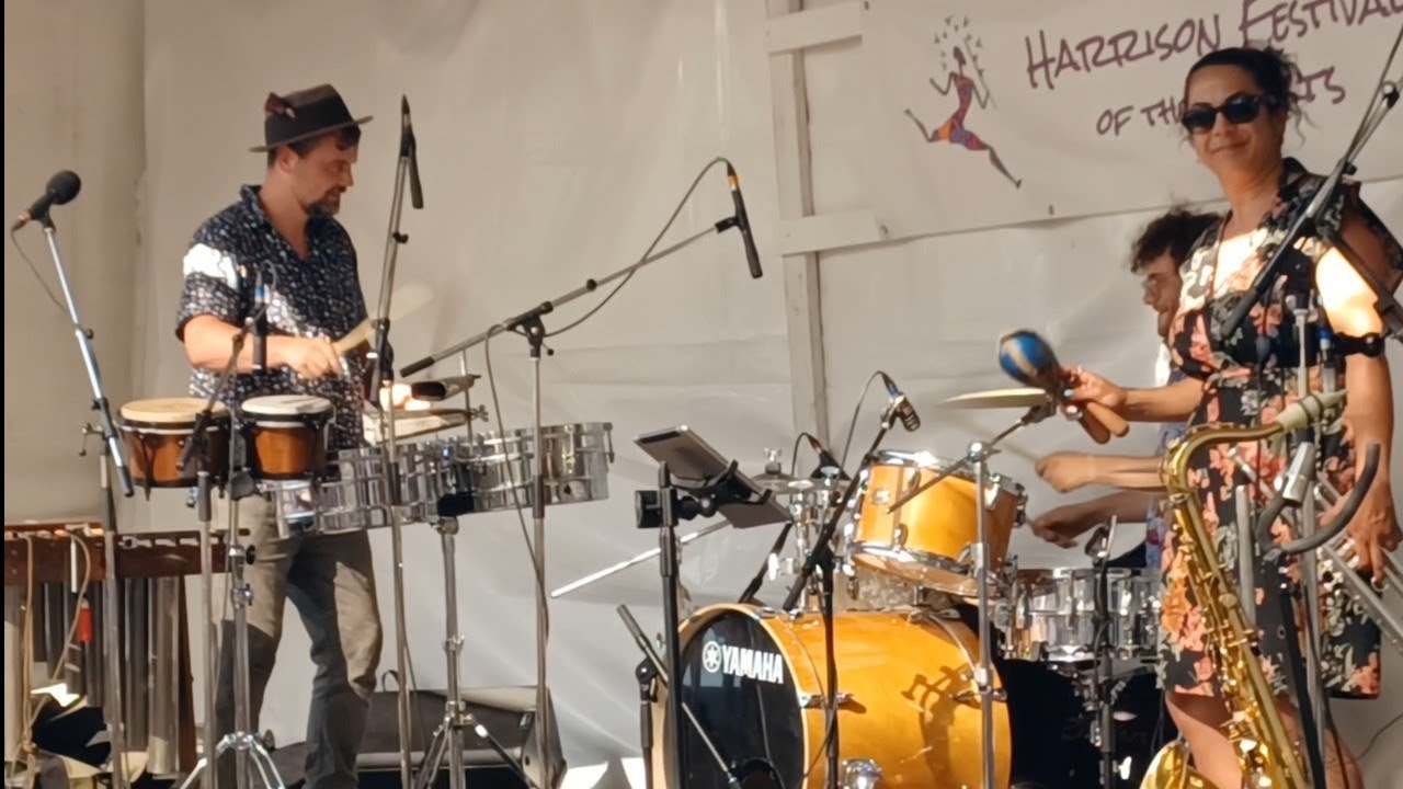 ROBIN LAYNE & The Rhythm Makers featuring drummer Daniel Ruiz. Harrison ...