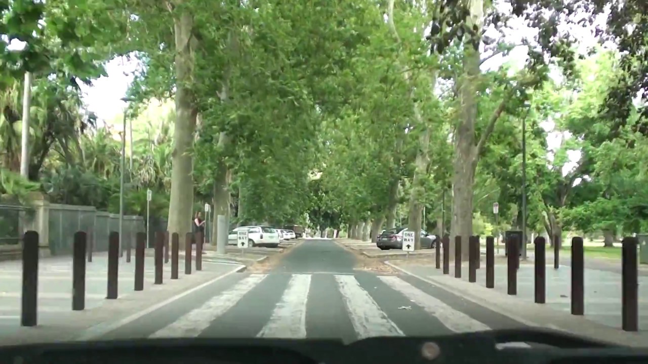 Botanic Park with Frome Road & Frome Street Bike Paths Greater Adelaide ...