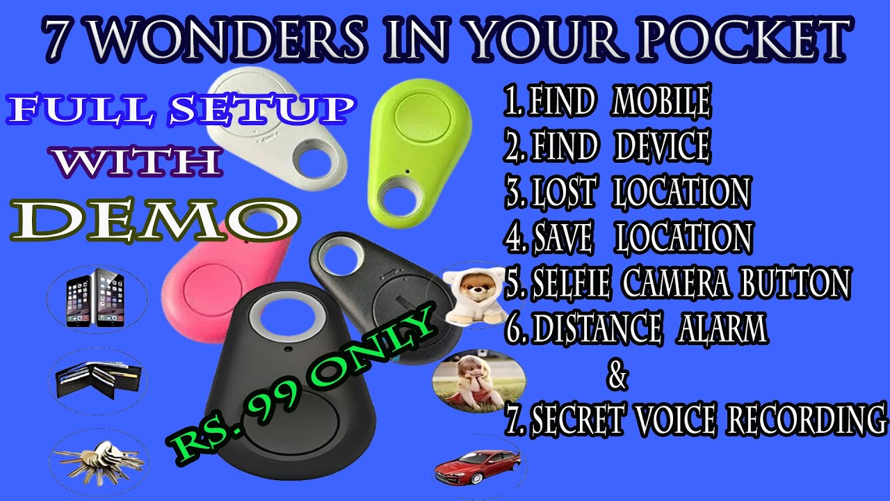 Bluetooth 4.0 AntiLost Anti Theft Alarm Device Tracker II AntiLost Anti ...