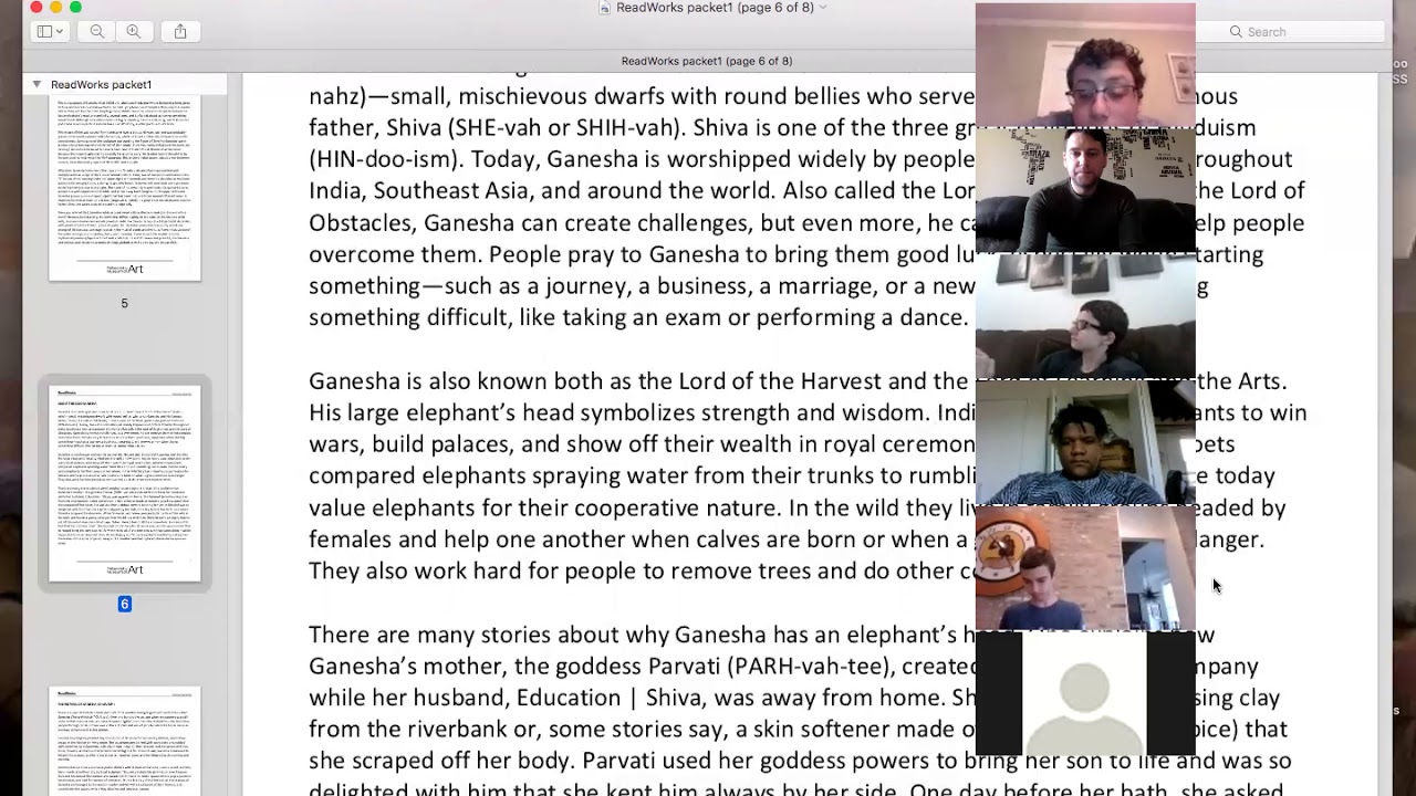 P1 Reading Zoom Meeting 6/23 - YouTube