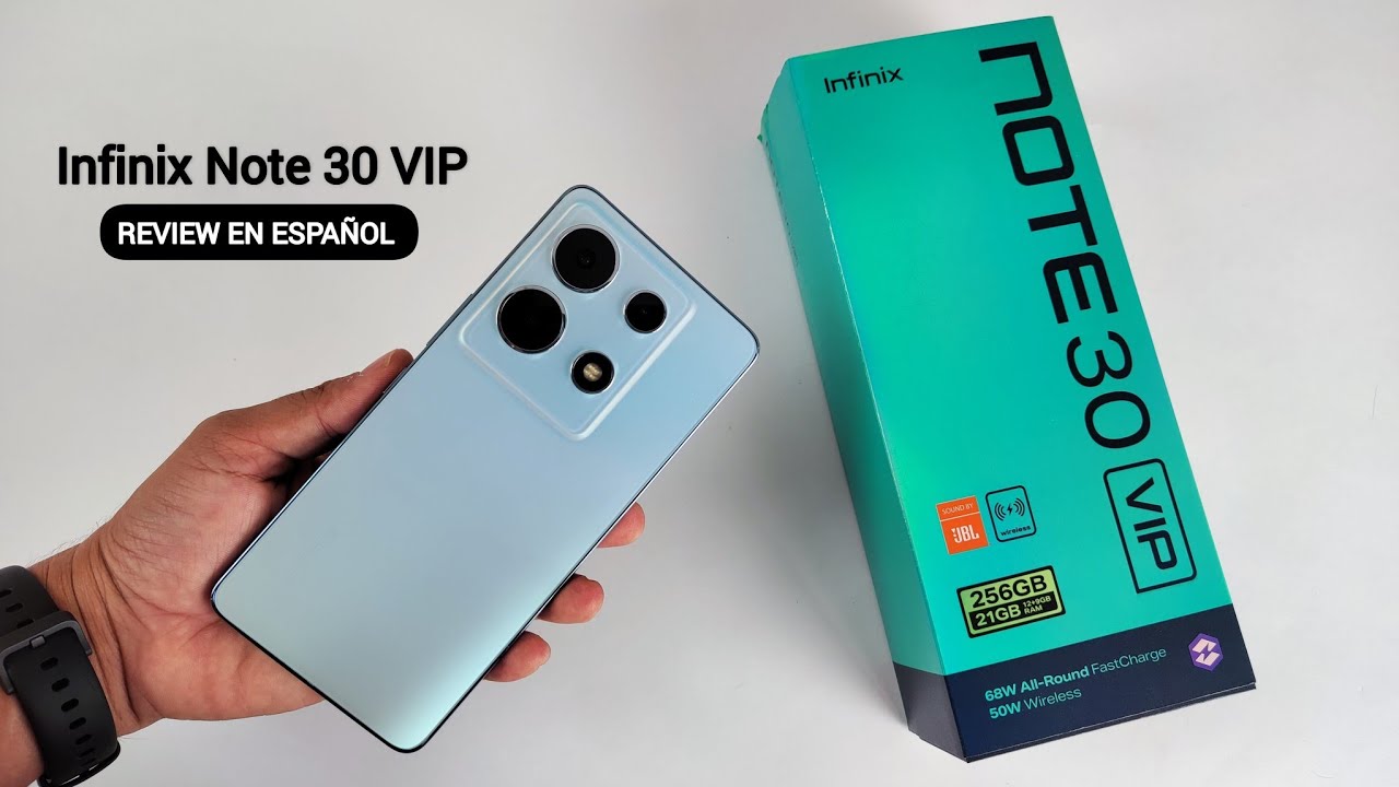 Infinix Note 30 VIP Review en Español - YouTube