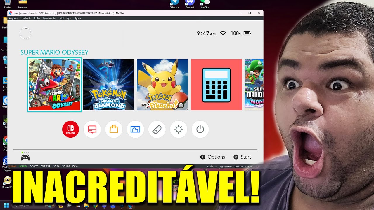 BOMBA! SUYU IMPLEMENTA HOME MENU DO SWITCH! FICOU IGUAL NO CONSOLE ...