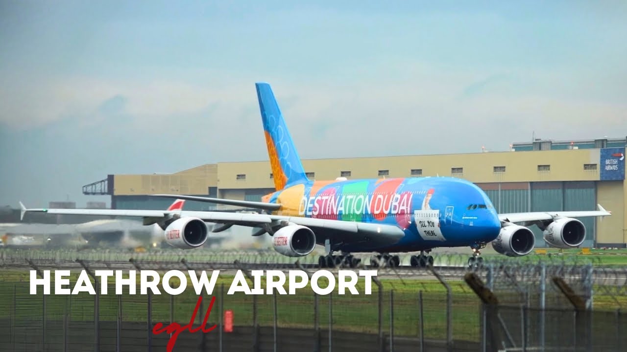 Heathrow Airport Live - EGLL-LHR - 14th December 2024 - YouTube