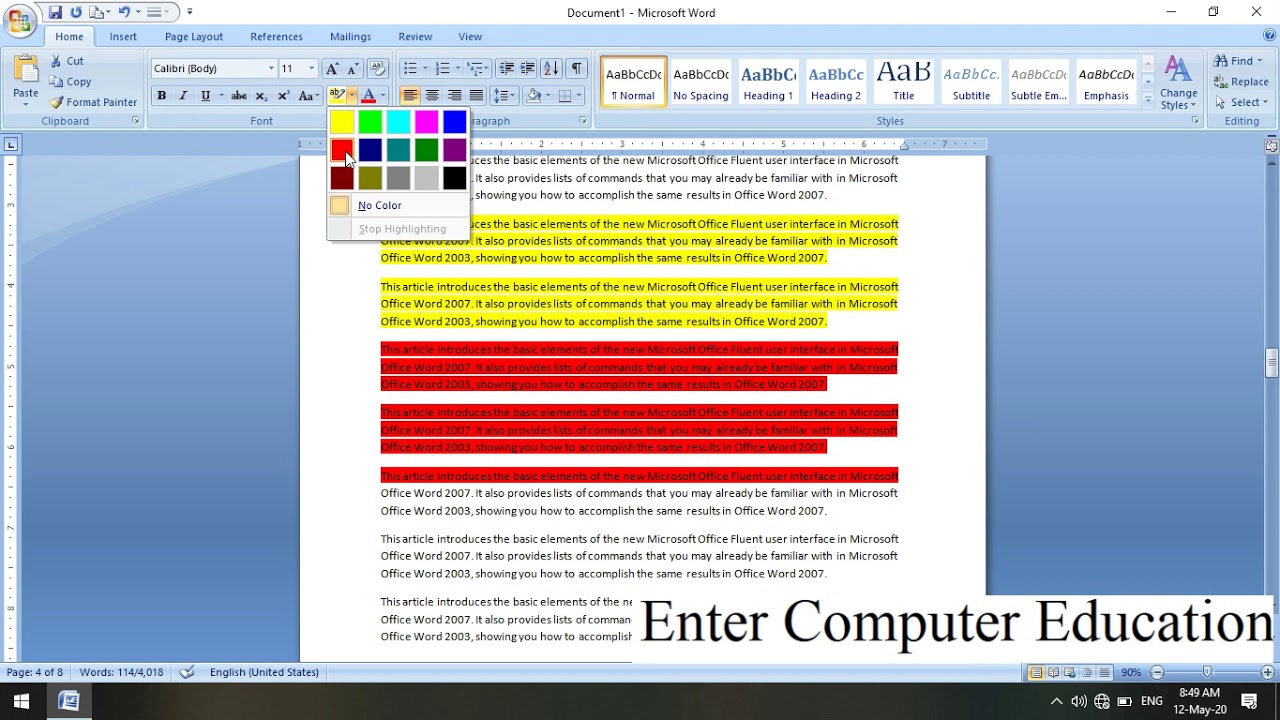 Page Block (cover page, blank page & page break) - YouTube