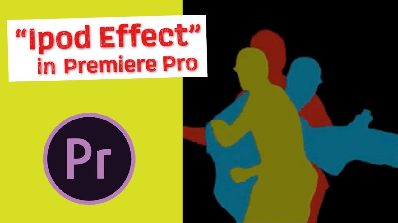 Quick tutorial to get the look of the original Ipod Commercial - YouTube