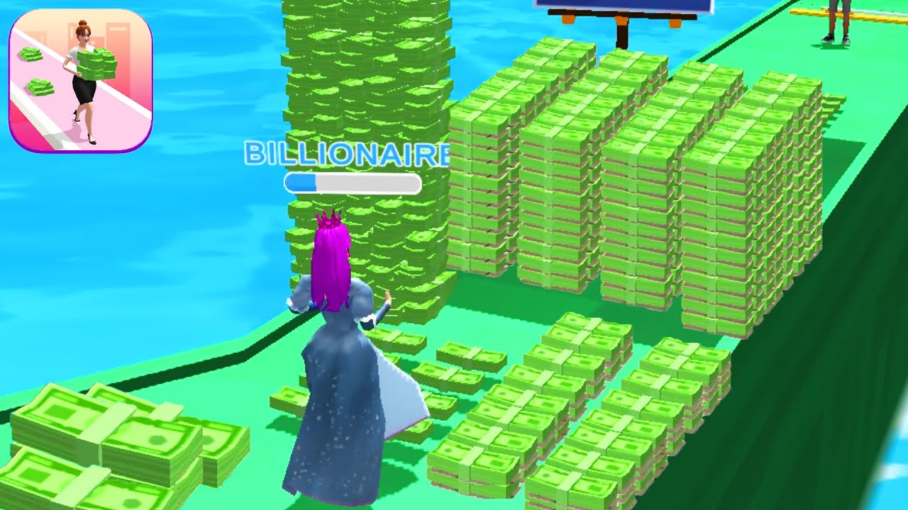 MONEY RUN 3D! game MAX LEVEL 🤑🌈👸 Gameplay All Levels Walkthrough iOS ...