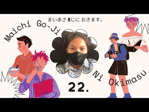 Tugas Bahasa Jepang | Maiasa Go-Ji Ni Okimasu - YouTube