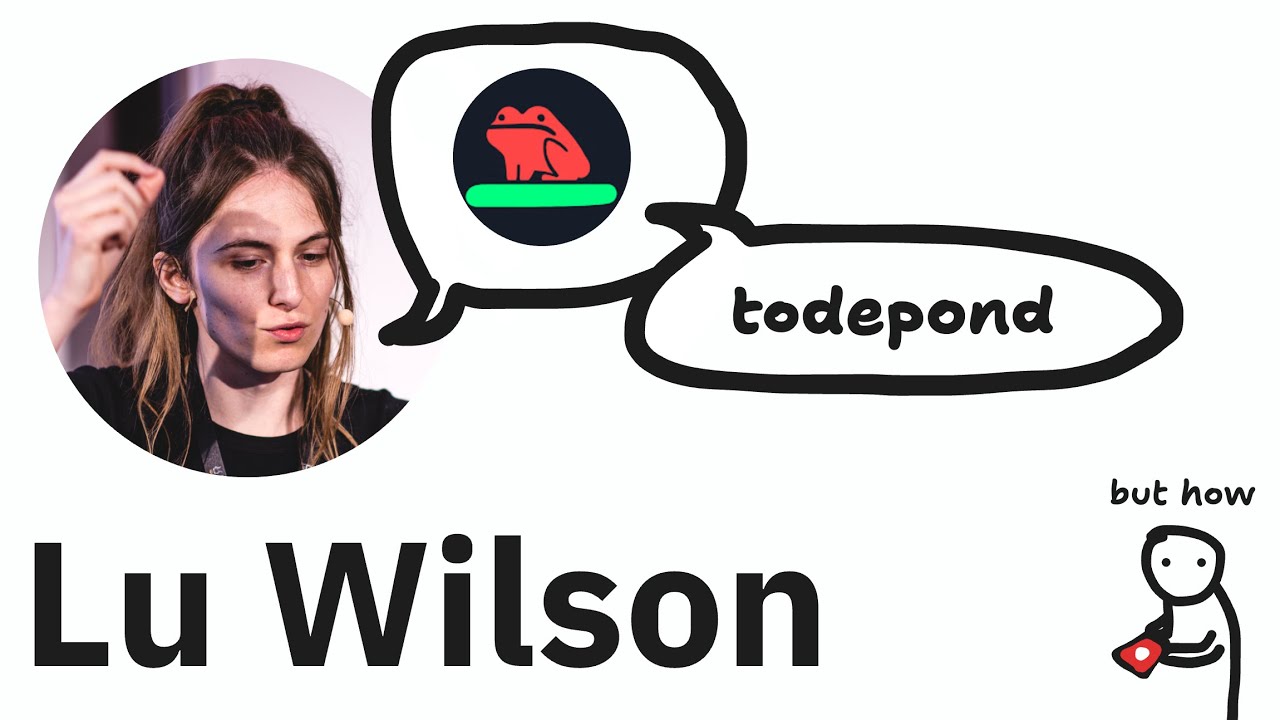 Lu Wilson — good content for developers but how - YouTube