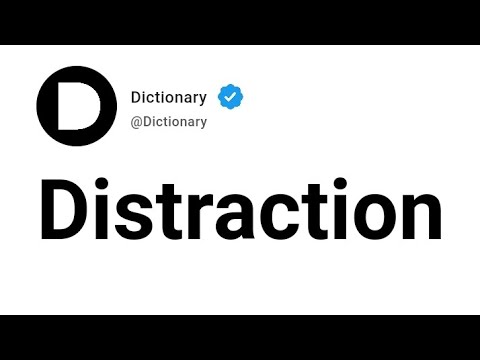 Distraction Meaning In English - YouTube