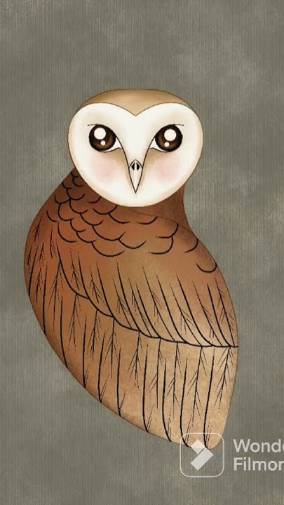 procreate illustration tutorial #procreate #owl #illustration # ...