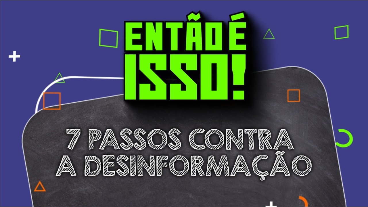 Como identificar desinformação? - YouTube