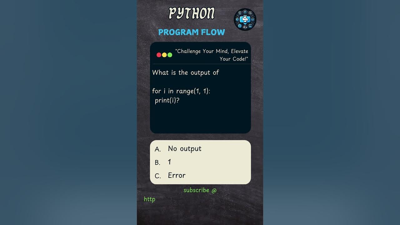 🔥 Python Flow Control MCQs: Master Loops & Conditionals! - 37 🔥 - YouTube