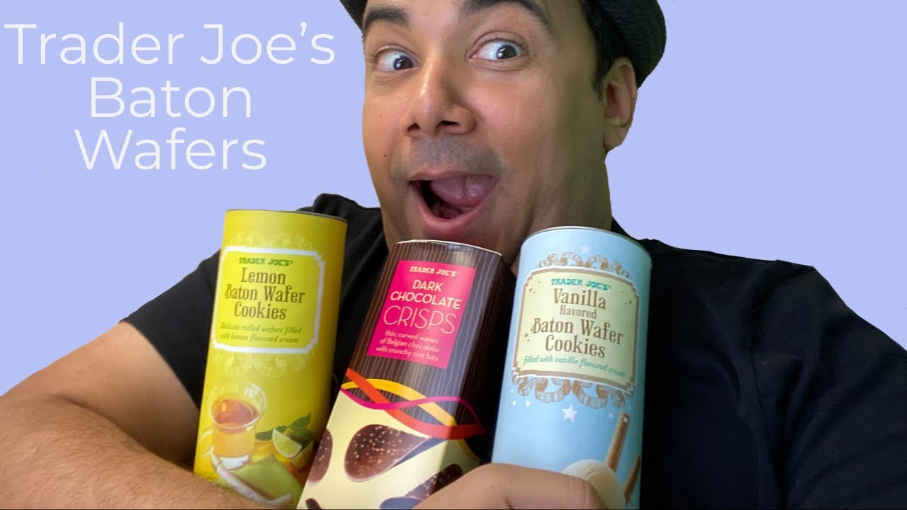 Tasty Delicious Exotic Baton Waffle & Dark chocolate Chips (Trader Joe ...