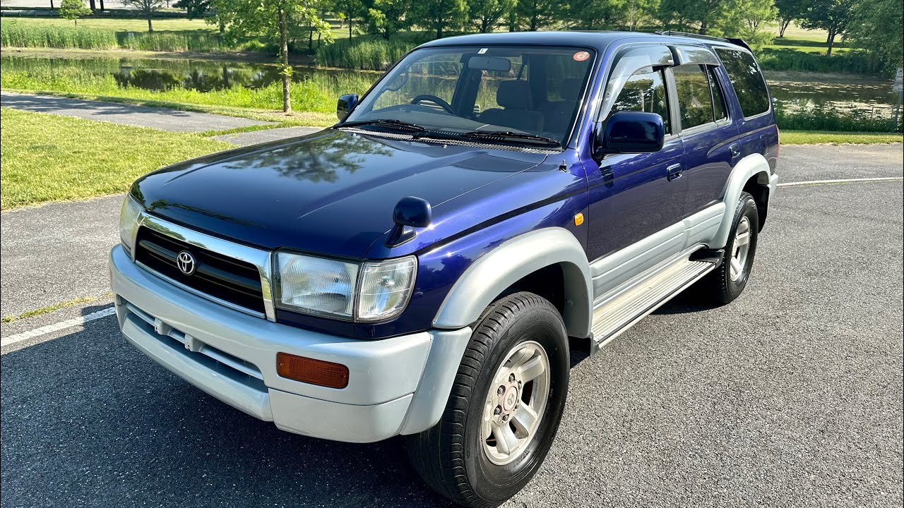 1996 Toyota Hilux Surf KZN185 SSR-G - TURBO DIESEL- 4WD - JDM - Walk ...